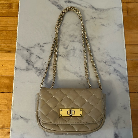 Mossimo Supply Co. | Bags | Mossimo Target Brand Quilted Tan ...